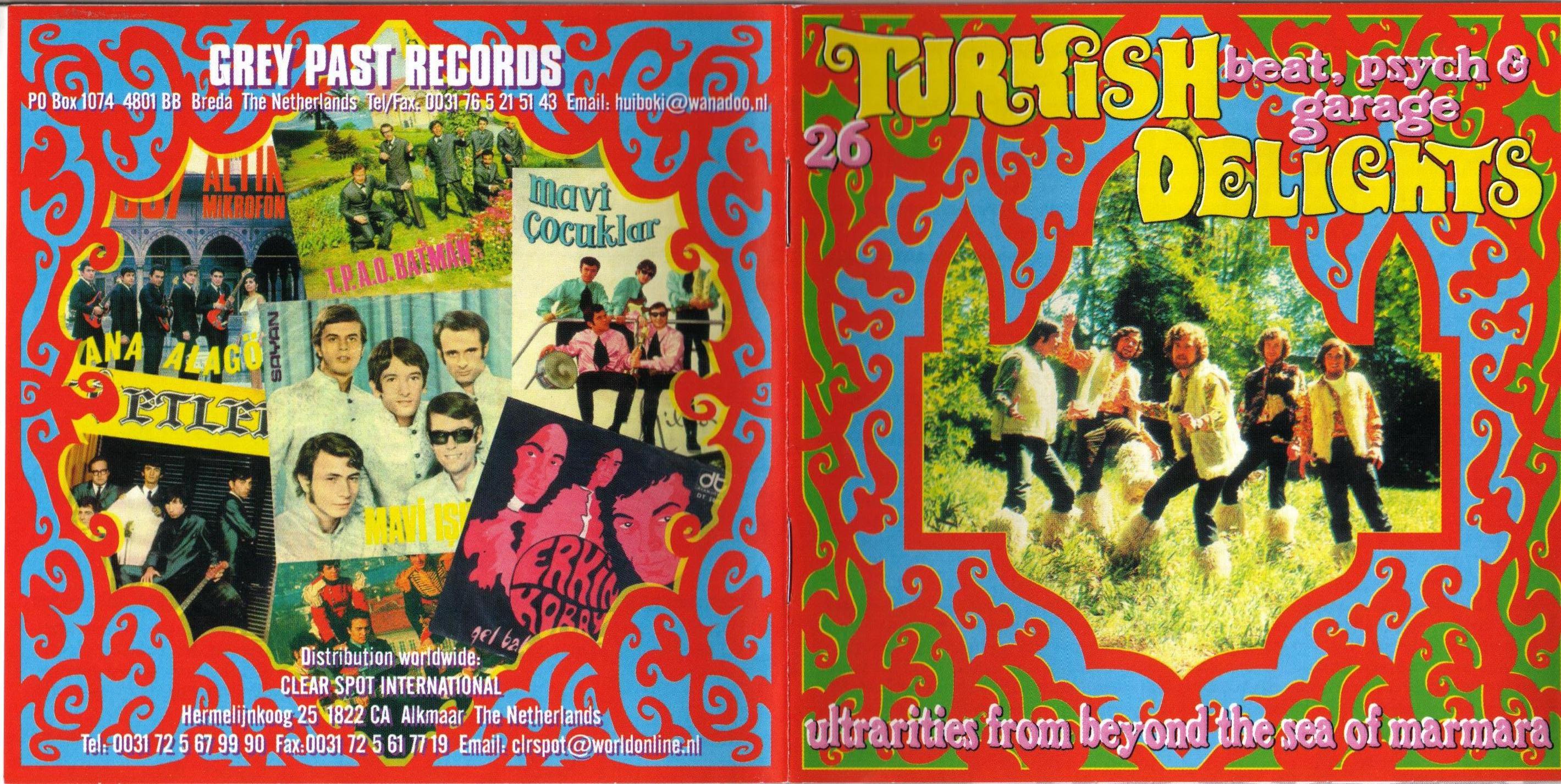 Turkish Delights 26 (60's-70's Turk Rock Music)