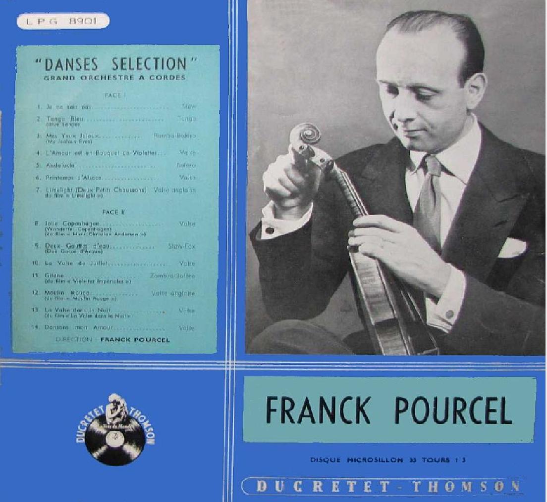 Franck Pourcel et son Grand Orchestre à Cordes - Danses Sélection, 1953 ...