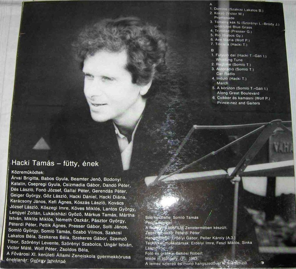 Hacki Tamás - Különkiadás, 1983, Hungary, МР3 192