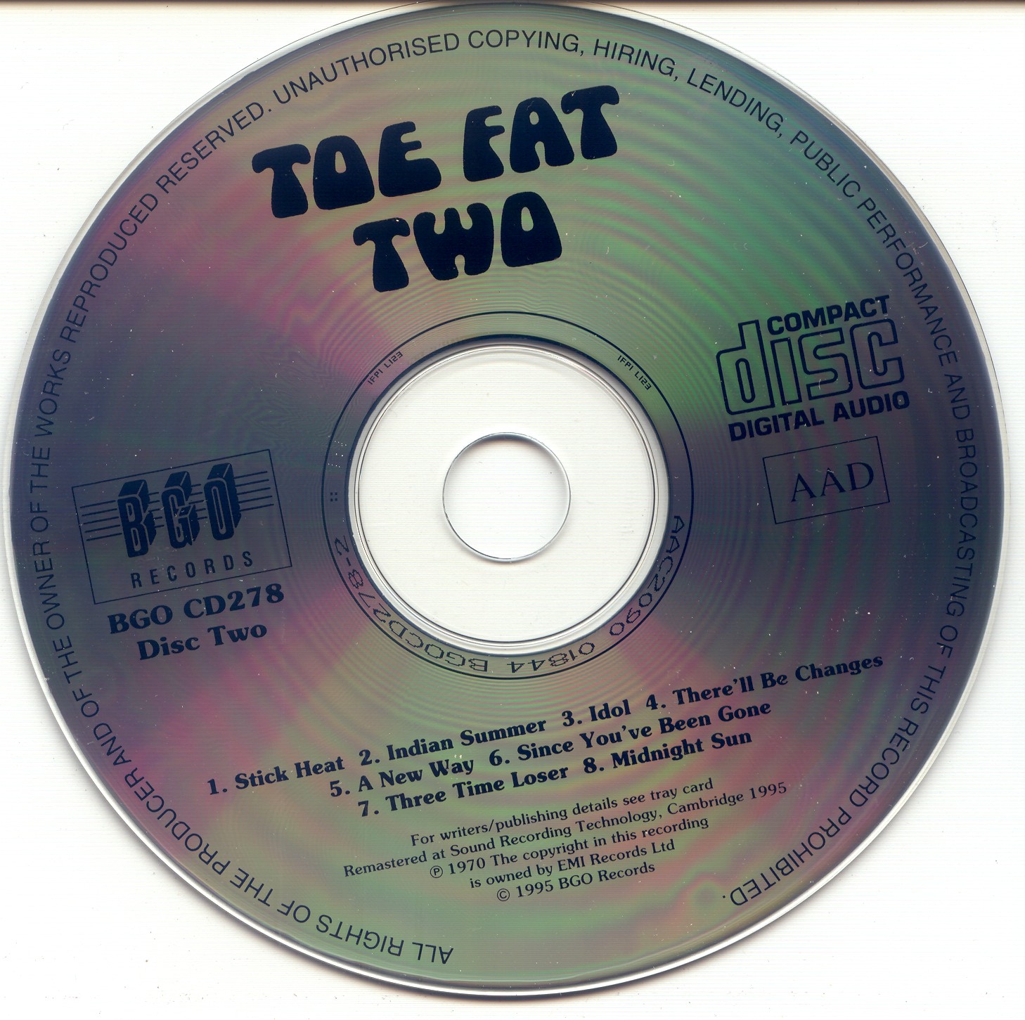 Toe Fat ‎альбом Toe Fat I & II (1970)