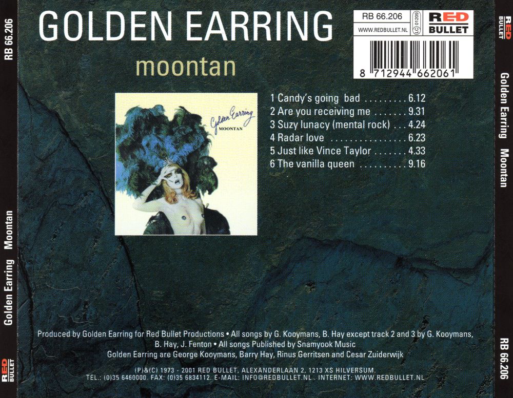 Golden Earring альбом Moontan (1973)