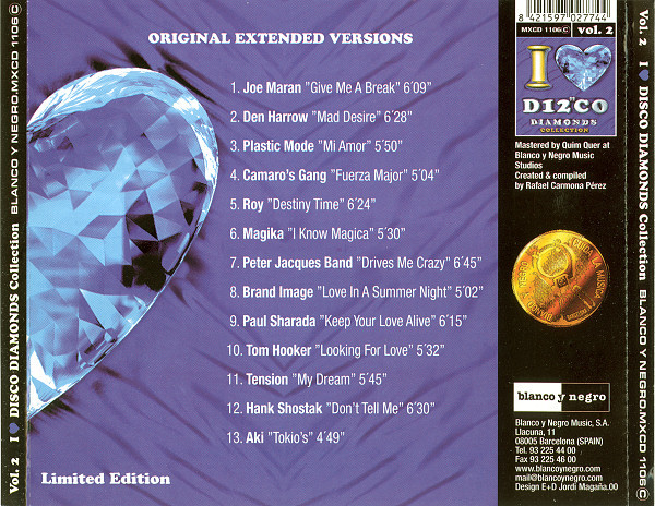 I Love Disco Diamonds Collection - Vol. 2 (2001) VA