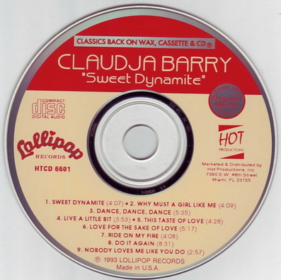 Claudja Barry (ex.Boney M) - Sweet Dynamite (1976)