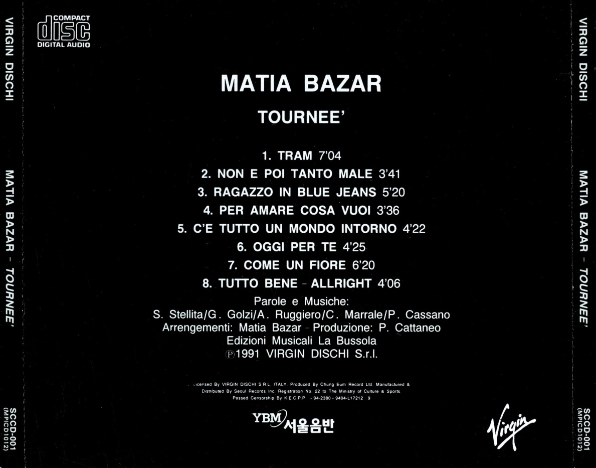 Matia Bazar – Tournée (1979)