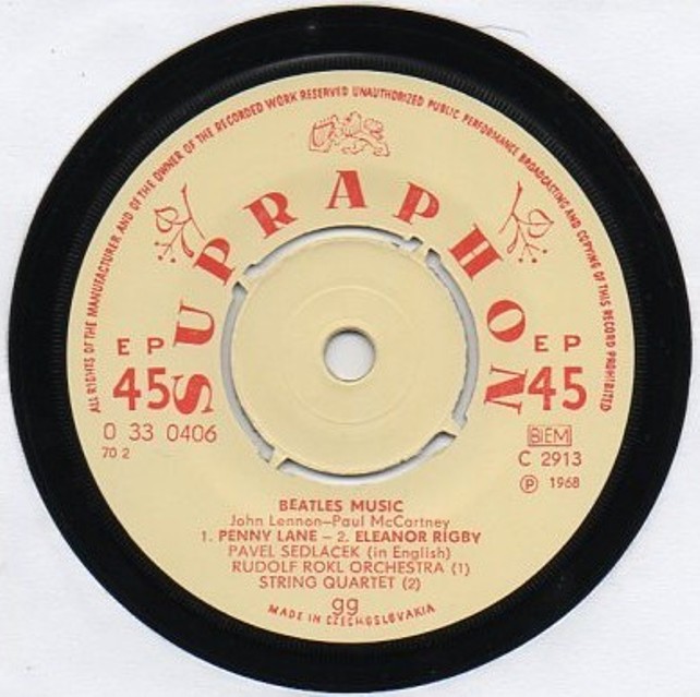 Rudolf Rokl Orchestra & Pavel Sedláček – Beatles Music 1970 EP ...