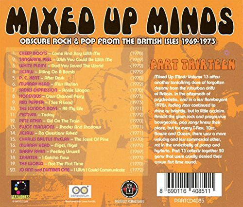 Various – Mixed Up Minds (Obscure Rock And Pop From The British Isles ...