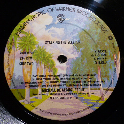 Michael De Albuquerque (ex.ELO) - Stalking The Sleeper (1976/2026)